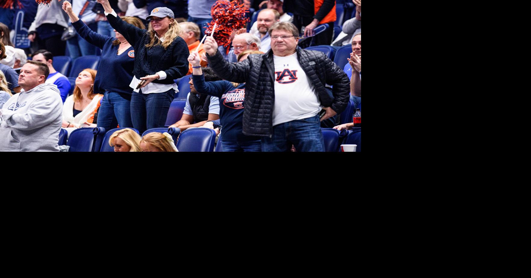 Auburn basketball fans share SEC Tournament championship win