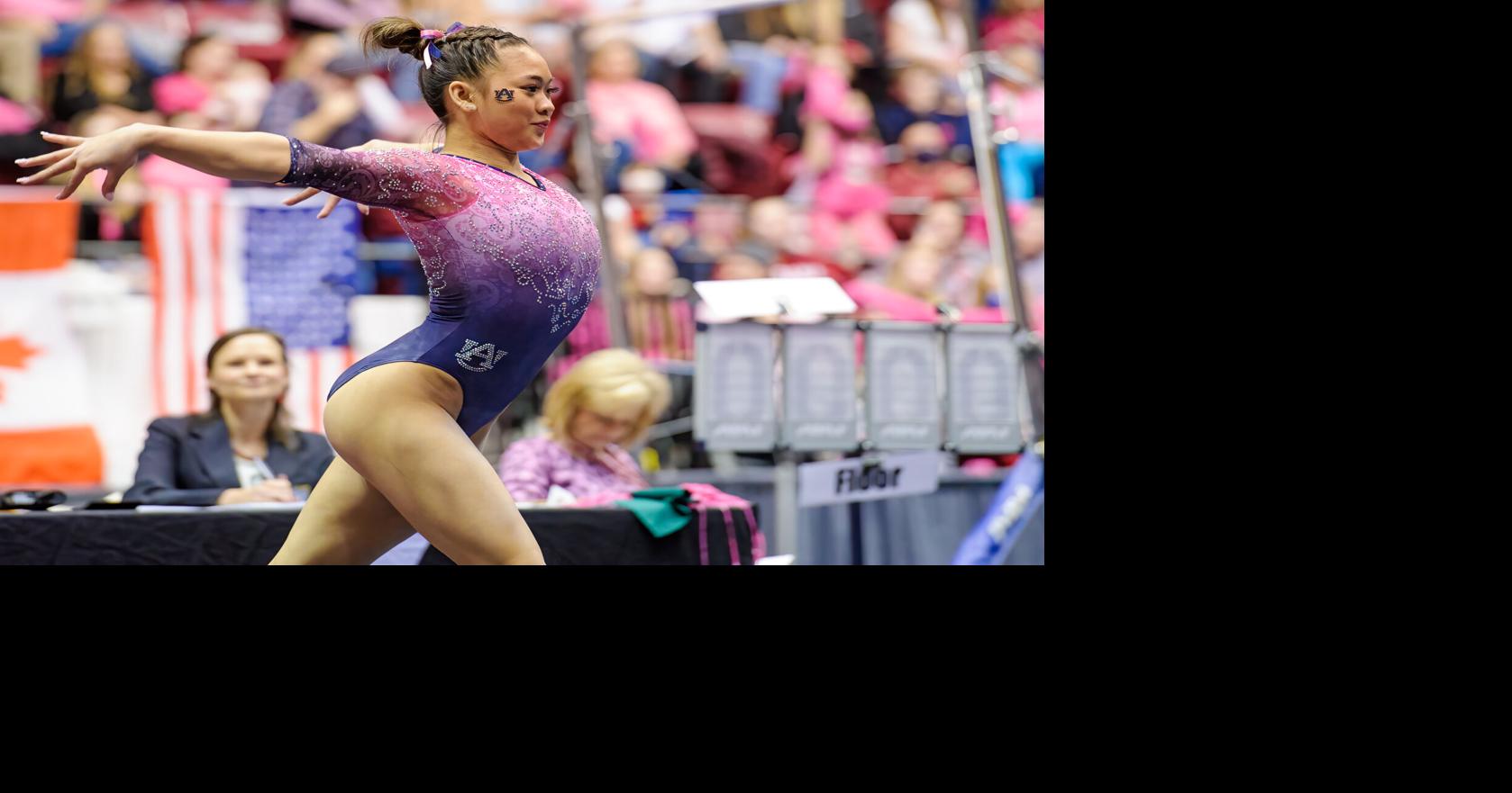 Suni Lee jumps to No. 1 in all-around rankings; Auburn back in top five ...
