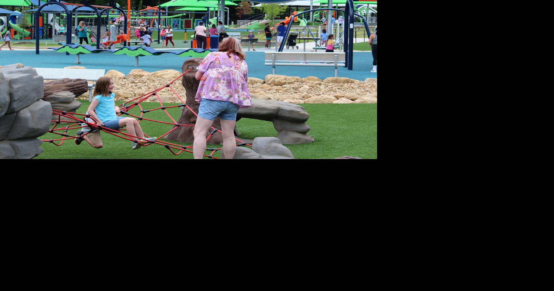 Auburn's new inclusive playground is a hit with every kid