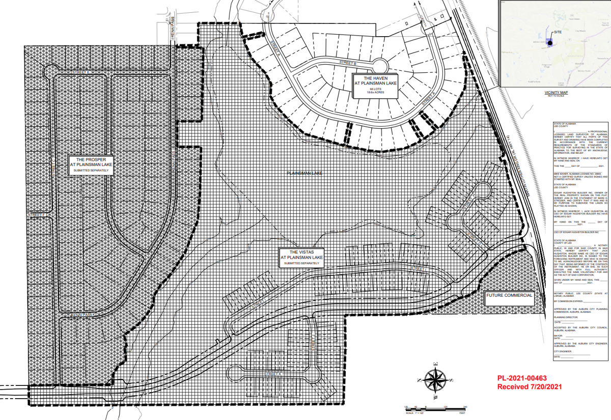 Auburn Planning Commission approves preliminary plats for Plainsman ...