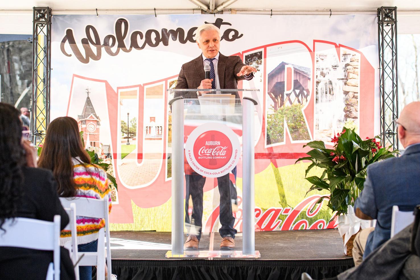 Coca-Cola United has opened its Auburn Sales Center