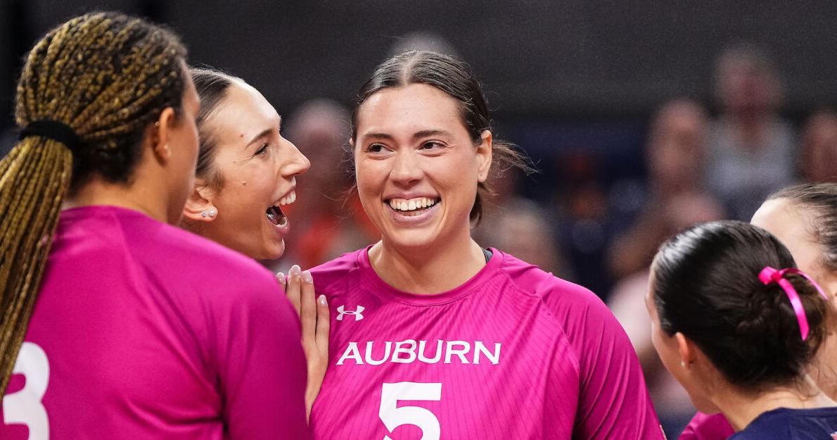 Auburn volleyball's Bella Bell makes it back to dream school