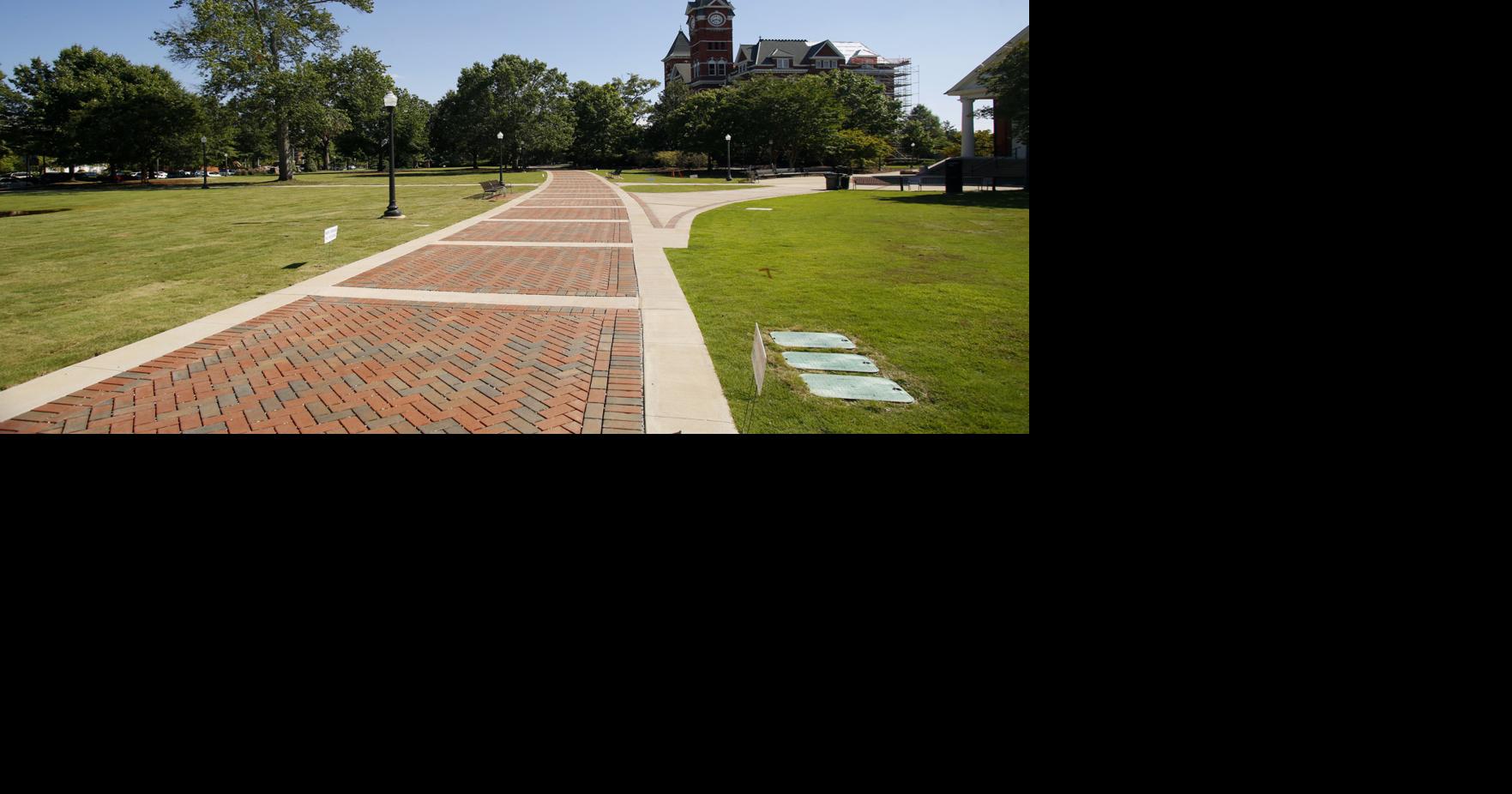 PHOTOS: 2015 New Toomer's Corner and Samford Lawn Projects almost complete
