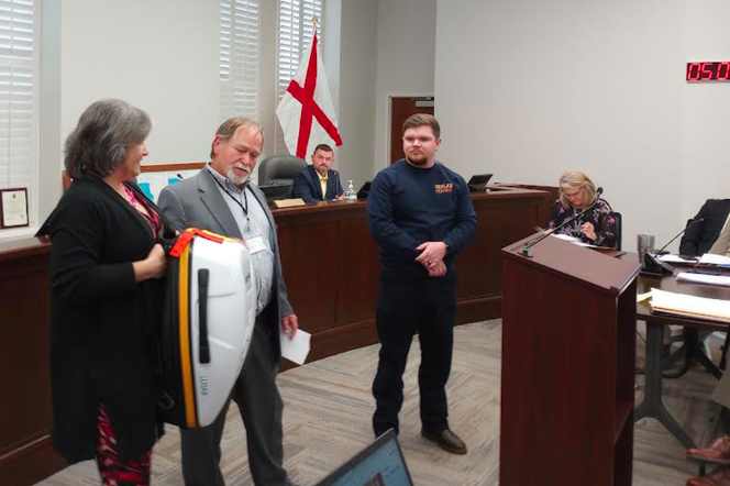 Six Lee County Volunteer Fire Districts receive new equipment from ...