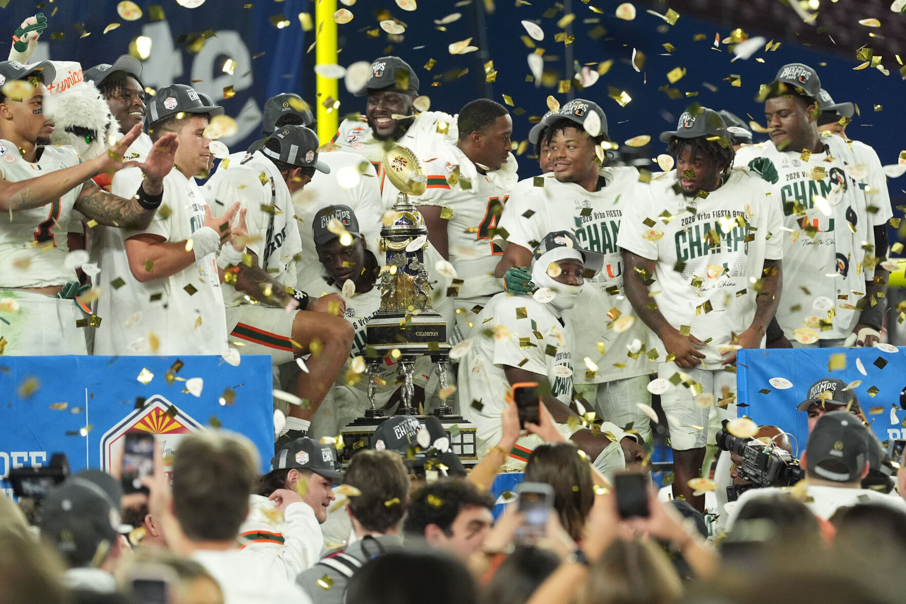 Miami beats Ole Miss 31-27 in Fiesta Bowl