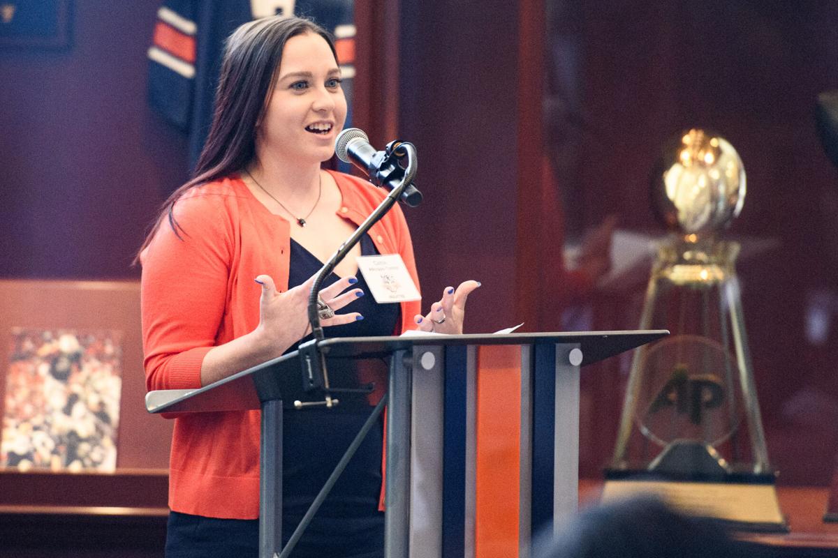 ‘I love Auburn, truly’: Tiger Trail inductee Caitlin Atkinson laid ...