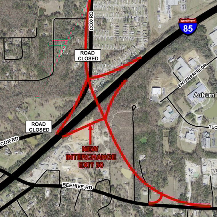 Pair of Auburn roads to be temporarily closed