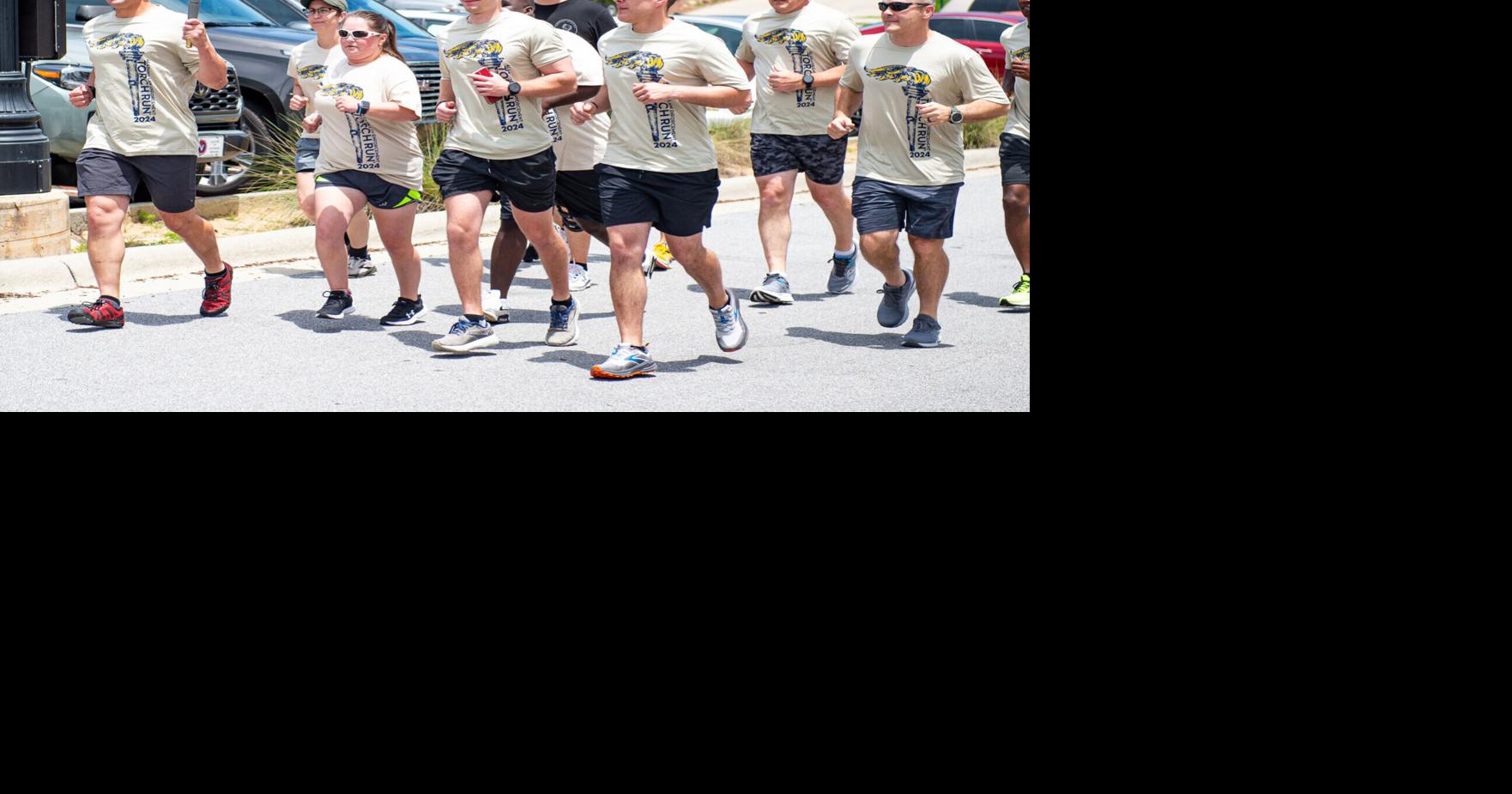 Special Olympics Law Enforcement Torch Run in Auburn