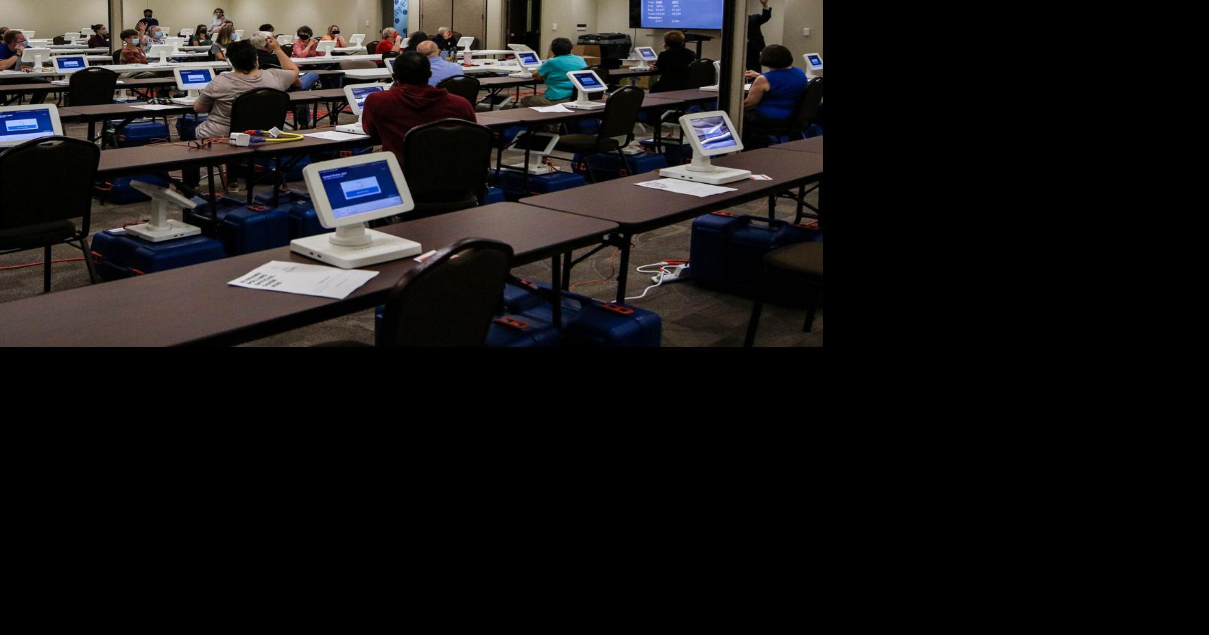Poll workers prepared for a 'crazy' Election Day