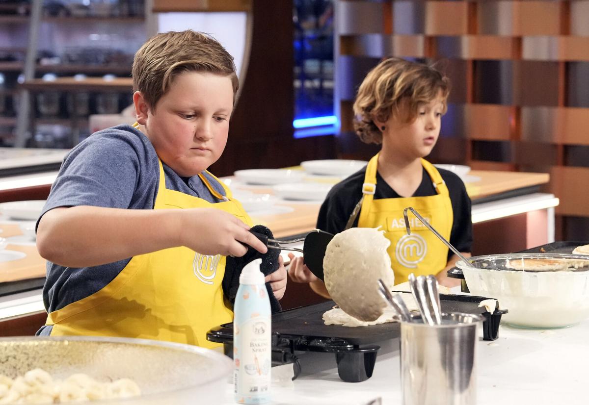 Bryson McGlynn in the Top 5 of MasterChef Junior