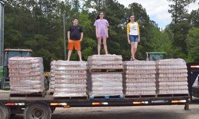 Auburn farm makes big donation to food bank
