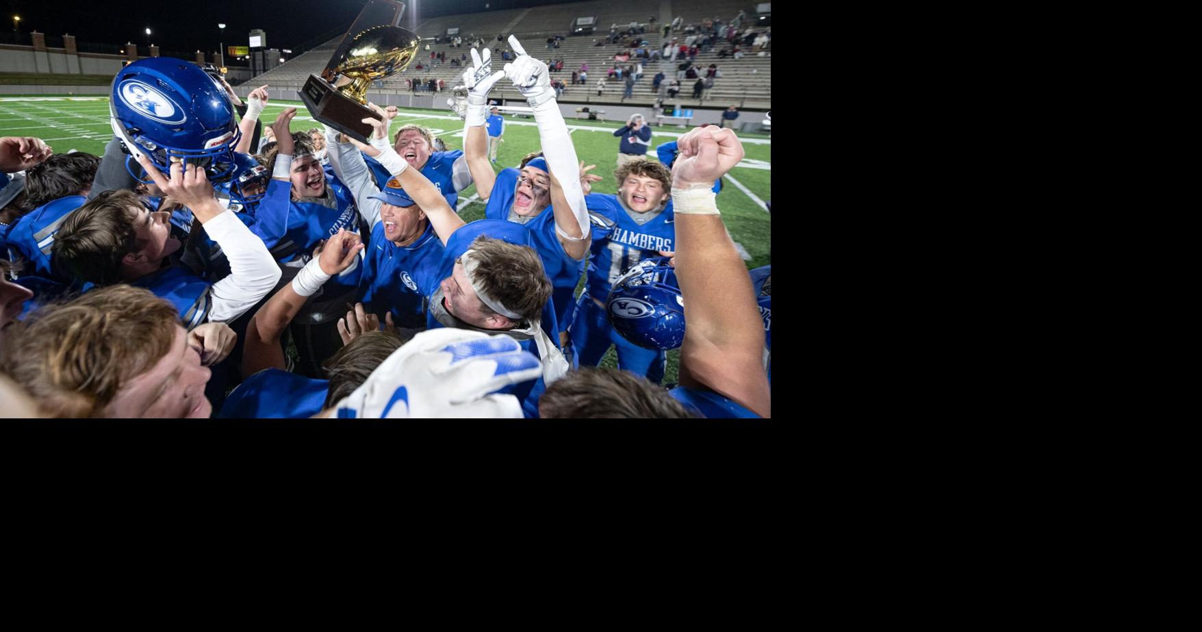 Chambers Academy football state championship score
