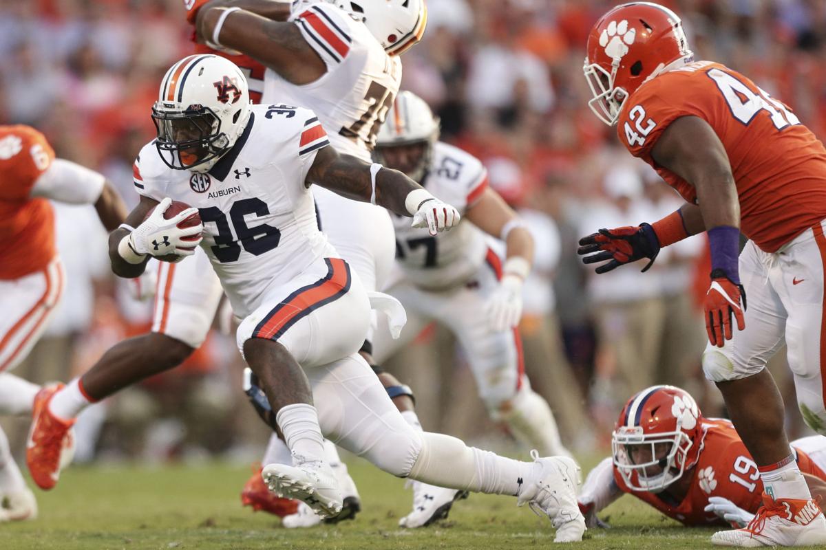 Auburn RB Kamryn Pettway quiet in return vs. No. 3 Clemson | Auburn ...