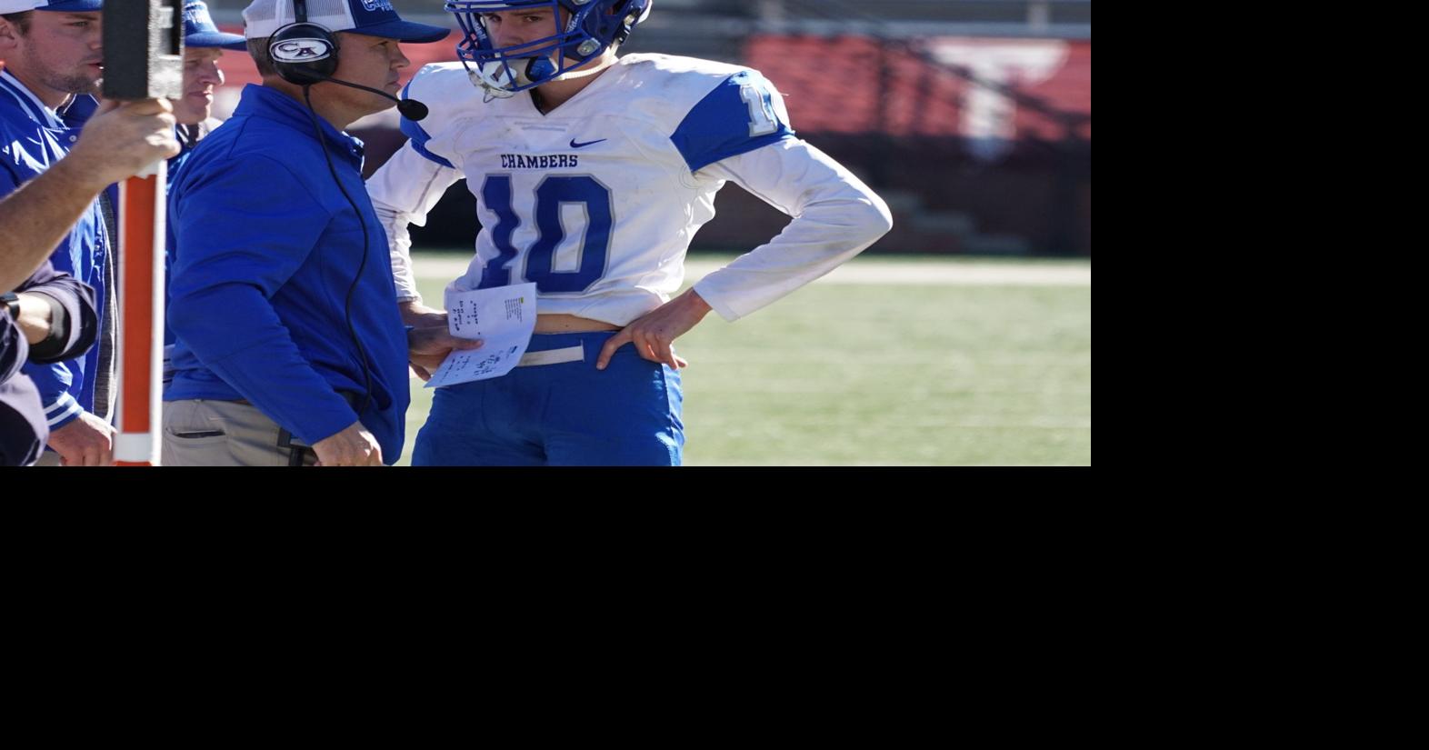 Chambers Academy football’s father-son duo makes history