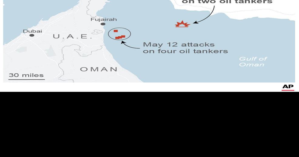 US says video shows Iran taking mine off damaged tanker; Iran denies ...