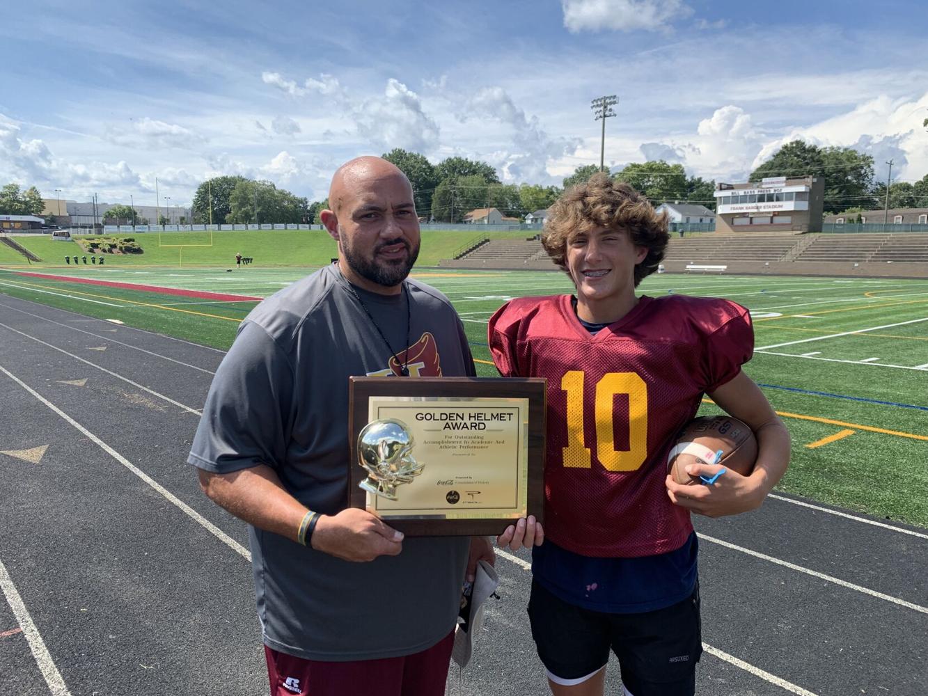 Week 2 WNNC Coca-Cola Golden Helmet Award Winner (Hickory's Brady ...