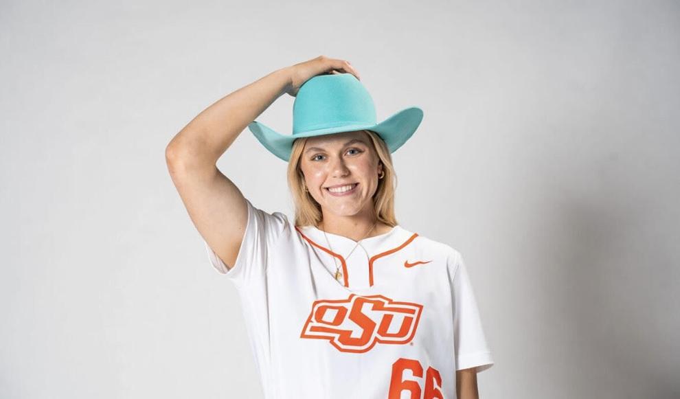 'Fiery' Ruby Meylan leading Cowgirls' pitching staff | Softball ...