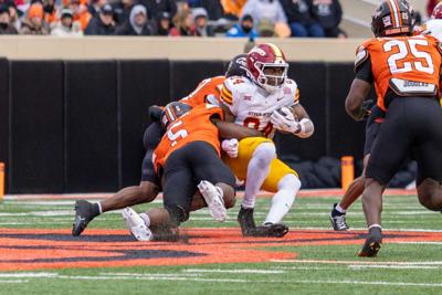 Cowboys slow Iowa State passing attack in 20-13 loss | Football ...