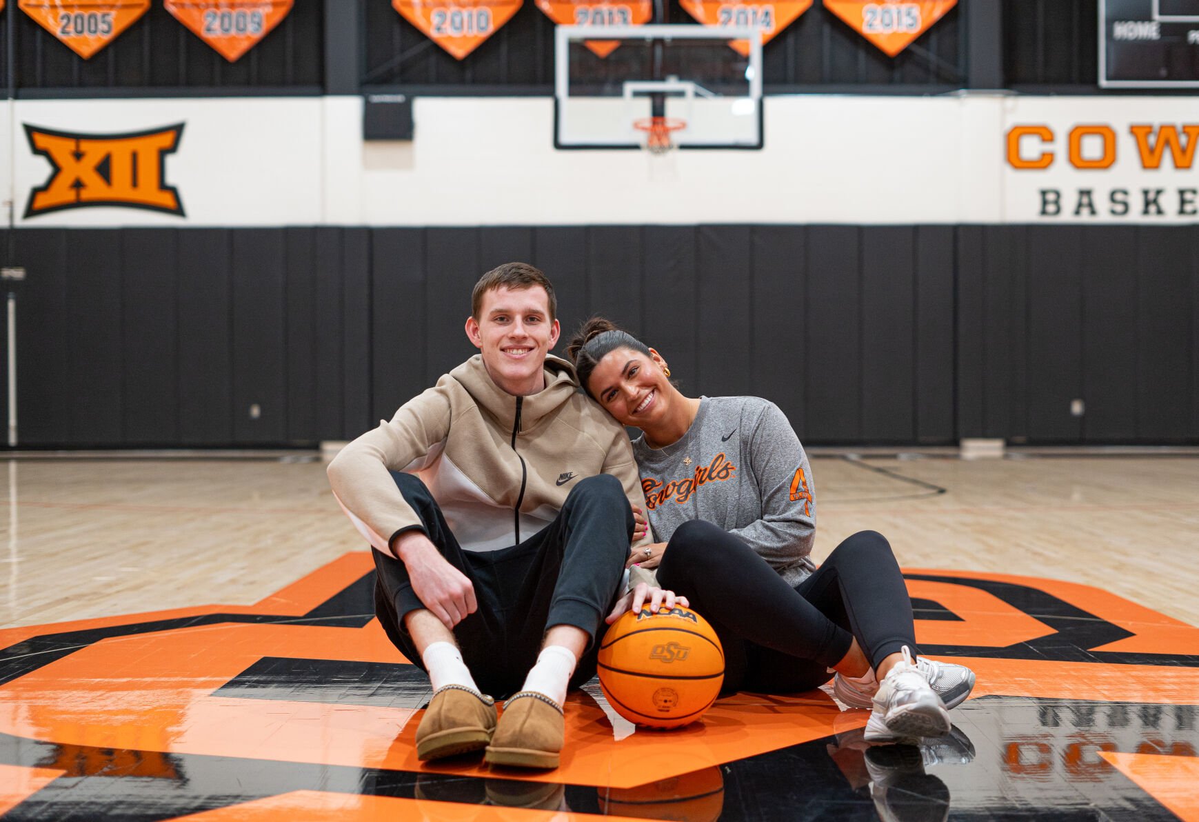 Love & Basketball: How Connor Dow, Landry Williams navigate their ...