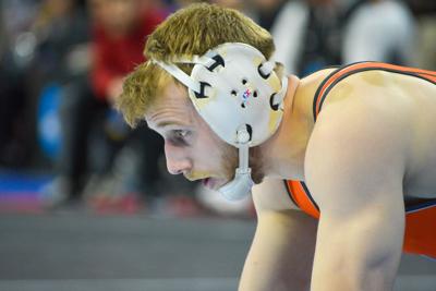 Caleb Fish finishes climb from OSU redshirt to All-American | Wrestling ...