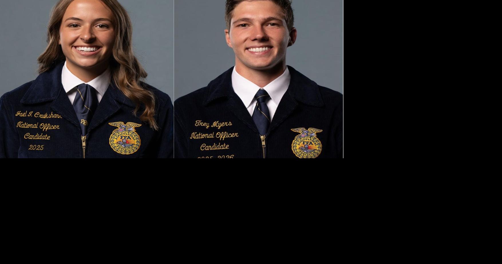 Two OSU students elected to national FFA team | OSU | ocolly.com