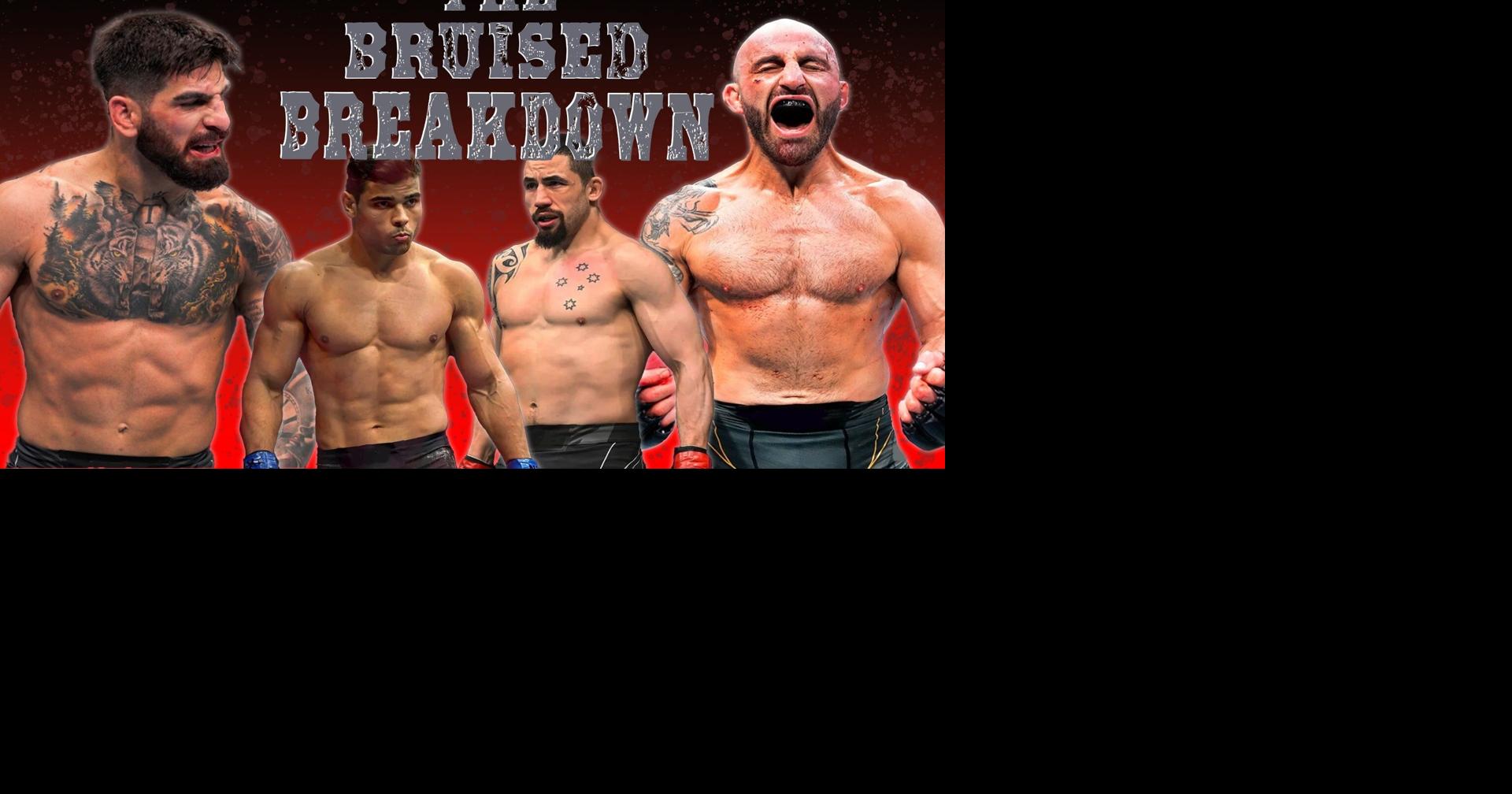 The Bruised Breakdown Live UFC 298 Watch Party | Tv | ocolly.com