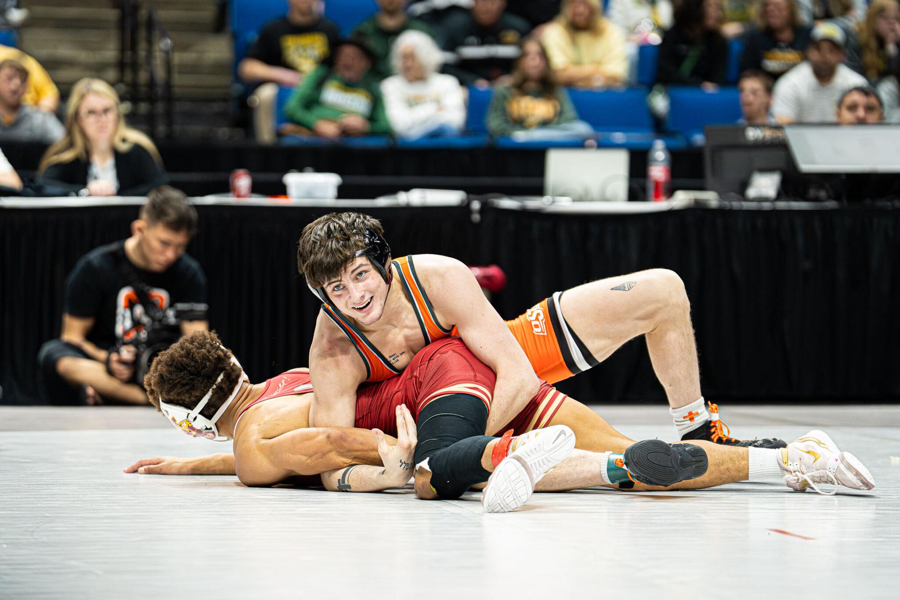 OSU sends nine wrestlers to Big 12 semifinals, takes early lead ...