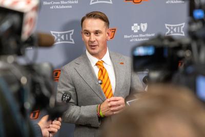 Eric Morris discusses OSU roster building at introductory press ...