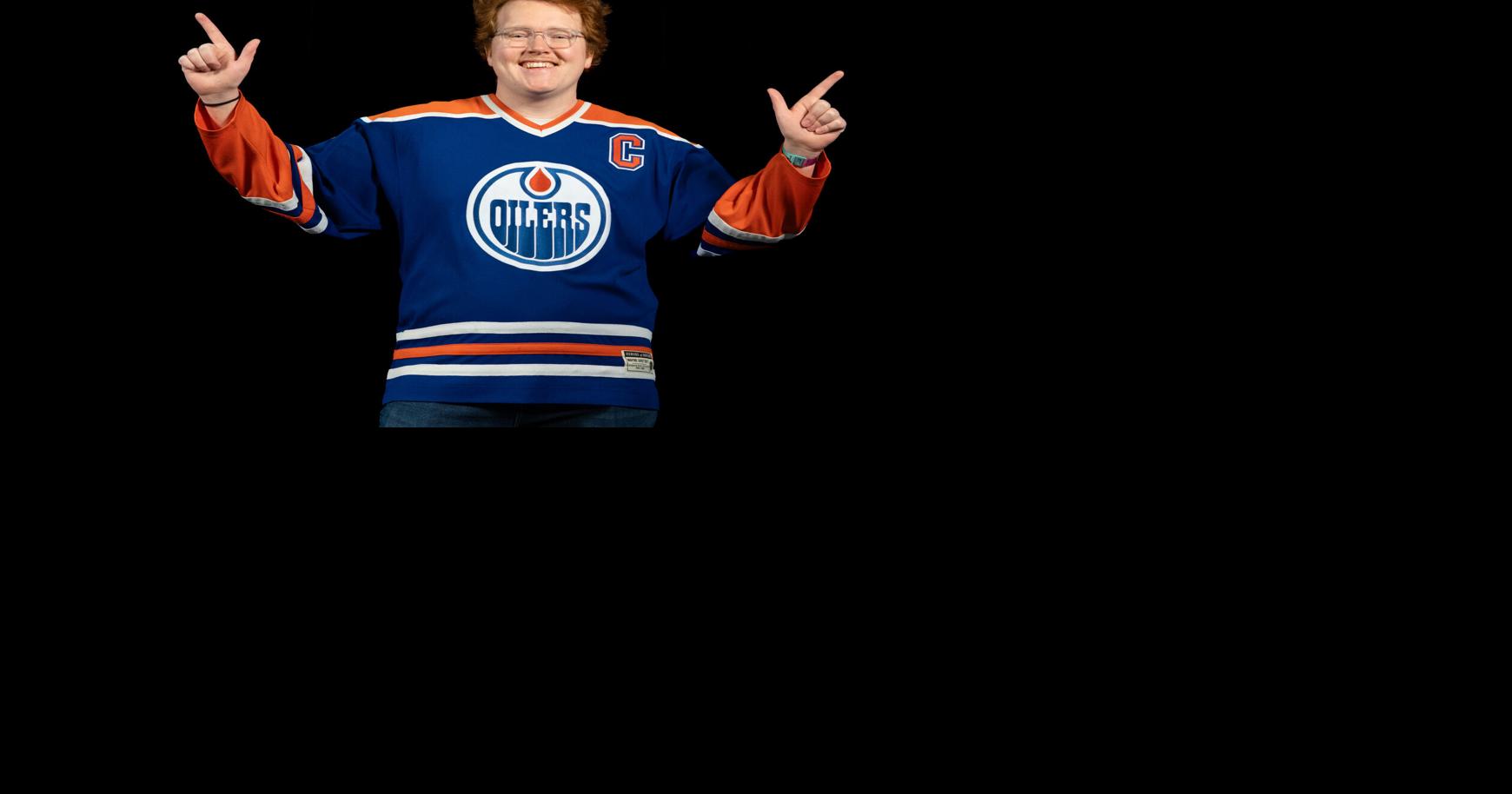Meet the Oklahoma State student who wears an Oilers jersey to sporting ...