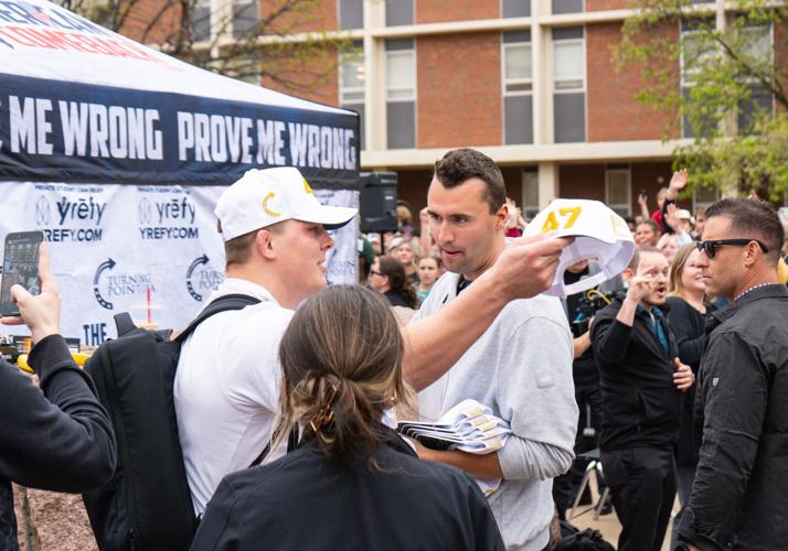 See our Best Photos from Charlie Kirk coming to OSU | Photos | ocolly.com