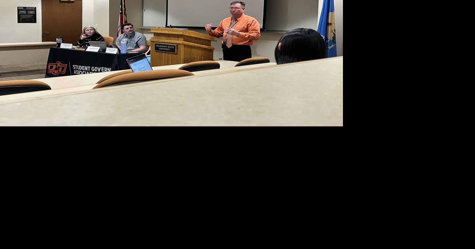 OSU Chief Beckner discusses transparency at SGA meeting | OSU | ocolly.com