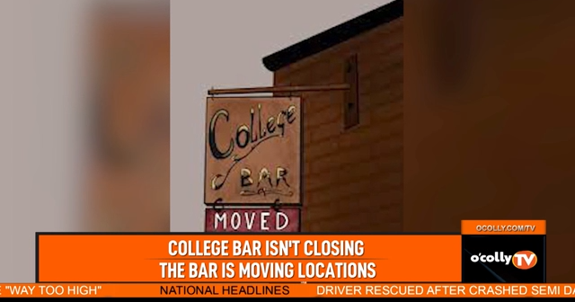 College Bar rehomed | News | ocolly.com