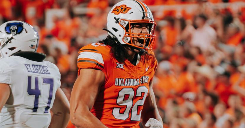 Nathan Latu's young mistakes led him to OSU | Big 12 Sports | ocolly.com