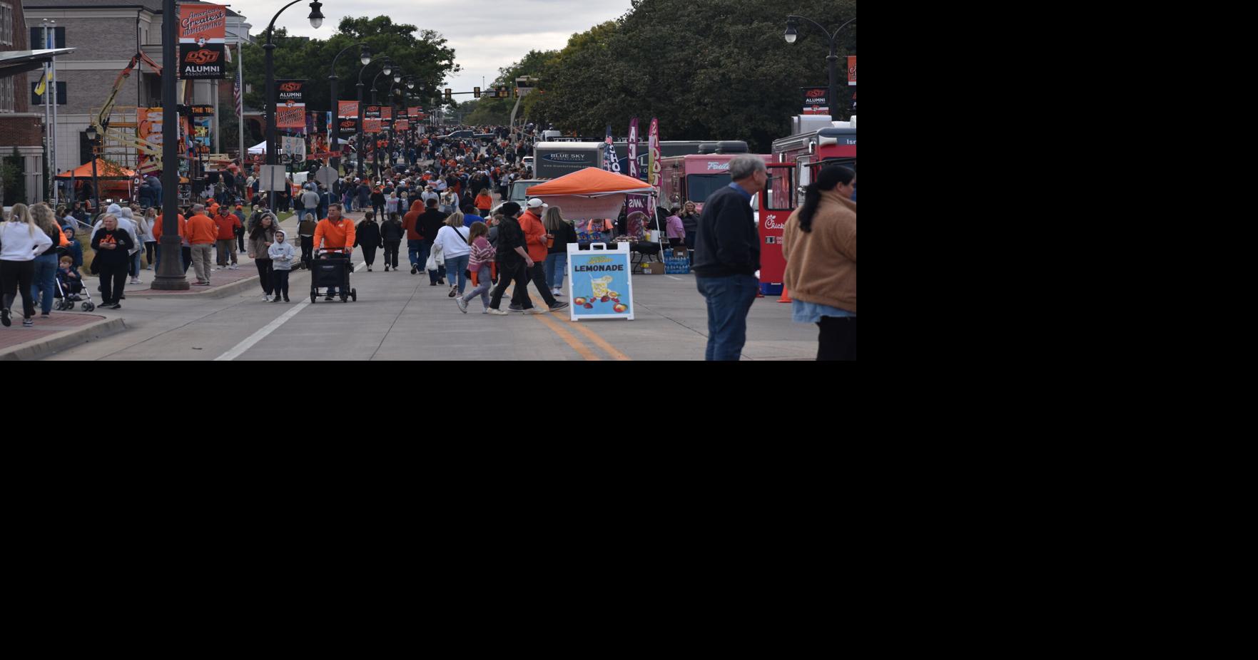 Oklahoma State Homecoming Walk Around 2023 | | ocolly.com