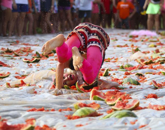 Photo Gallery: Lambda Chi Alpha hosts its Watermelon Bust event ...
