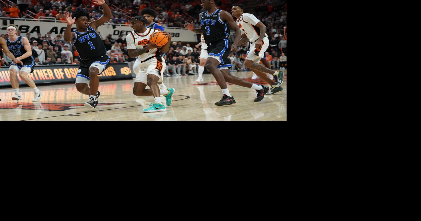 OSU basketball upsets No. 16 BYU 99-92 | Men's Basketball | ocolly.com