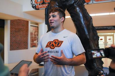 3 takeaways: Cowboy wrestling hosts ranking matches | Big 12 Sports ...