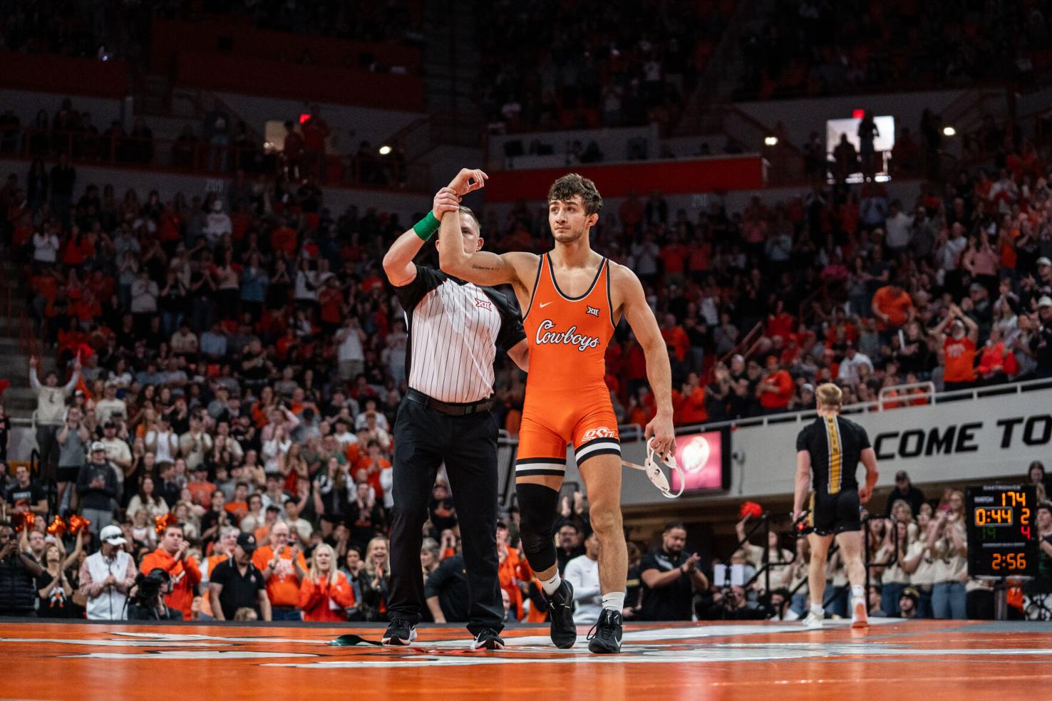 Dean Hamiti Jr. striving for a conference title in new weight class ...