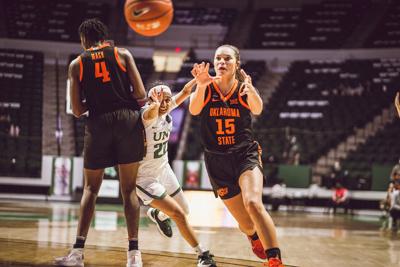 Mack, De Lapp combine for 42 points, lead Cowgirls to win over UNT ...