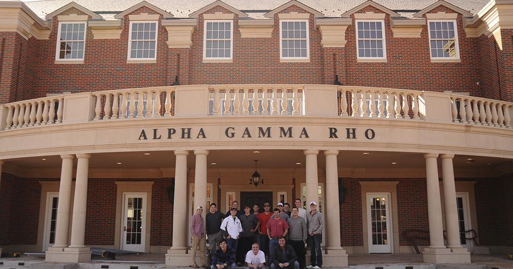 Alpha Gamma Rho moves into new house | News | ocolly.com