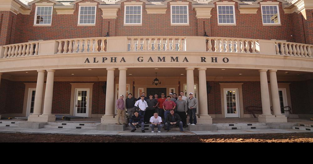 Alpha Gamma Rho moves into new house | News | ocolly.com