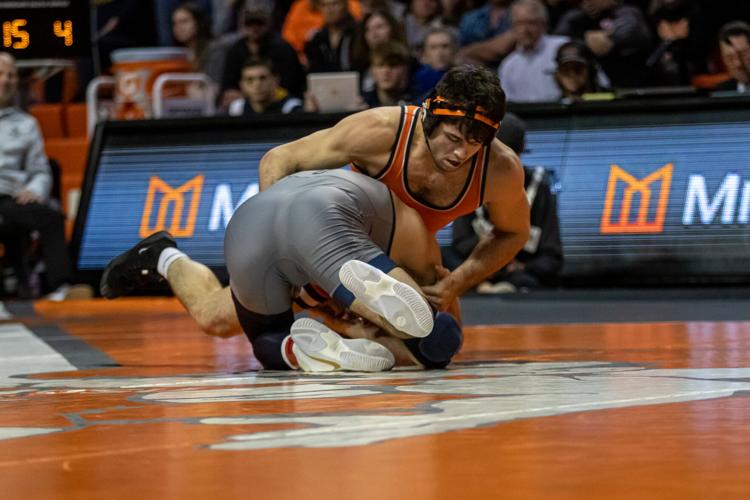 Cowboy wrestling: Sheets’ fall bolsters OSU's victory against Northern ...