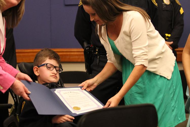 Photos: Riley Hoffman named honorary Stillwater Police Officer ...