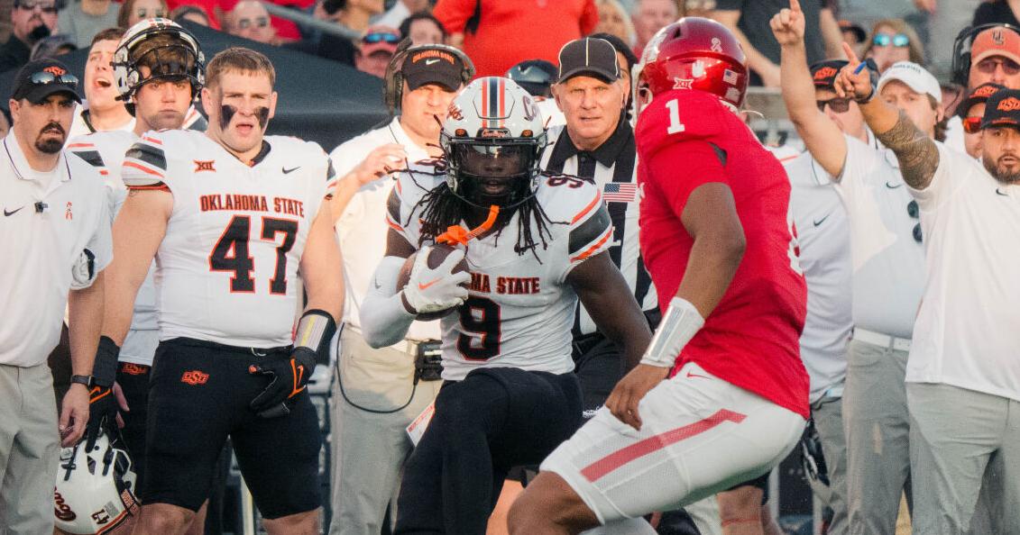 Trey Rucker's interception shifted momentum in No. 23 OSU's 43-30 road ...