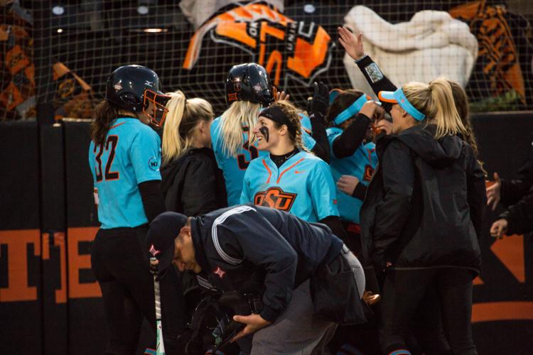 PHOTOS: Cowgirl softball shuts out Texas 8-0 | Gallery | ocolly.com