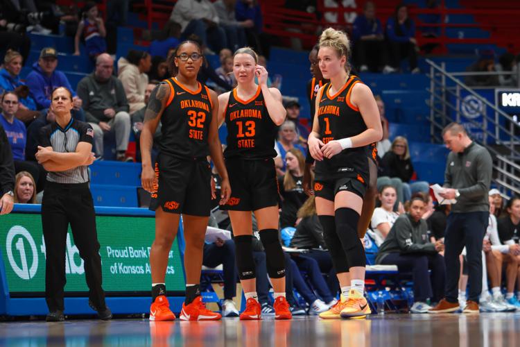 Stailee Heard, Haleigh Timmer propel OSU Cowgirls past Kansas | Women's ...