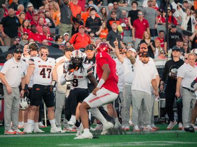 Trey Rucker's interception shifted momentum in No. 23 OSU's 43-30 road ...