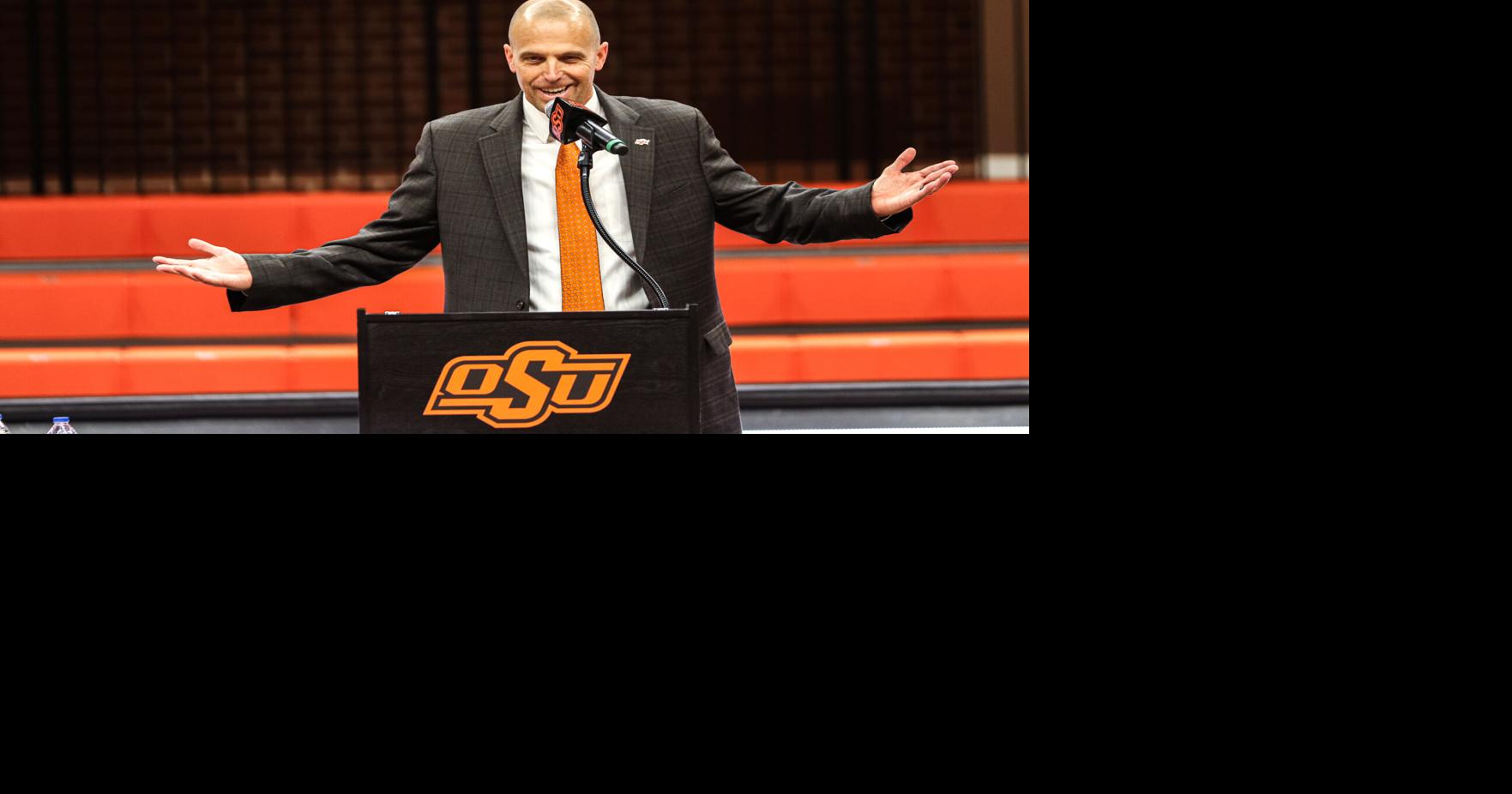 PHOTOS: OSU introduces Steve Lutz as coach | Big 12 Sports | ocolly.com
