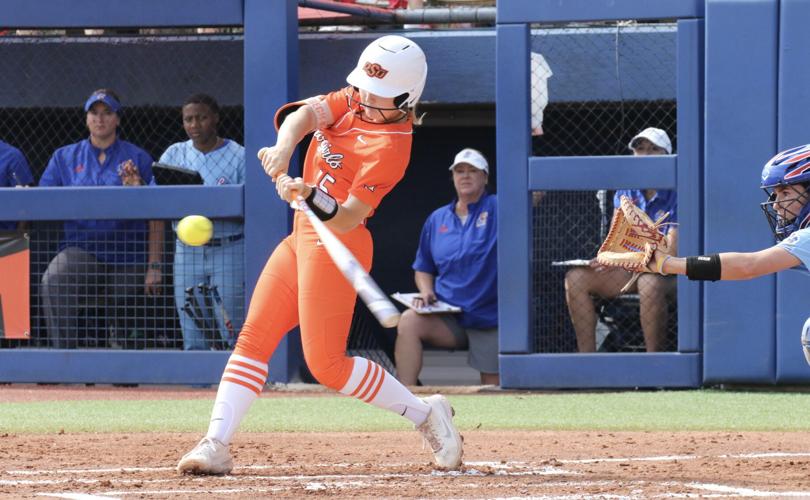 OSU Softball Continues vs Kansas | Big 12 Sports | ocolly.com