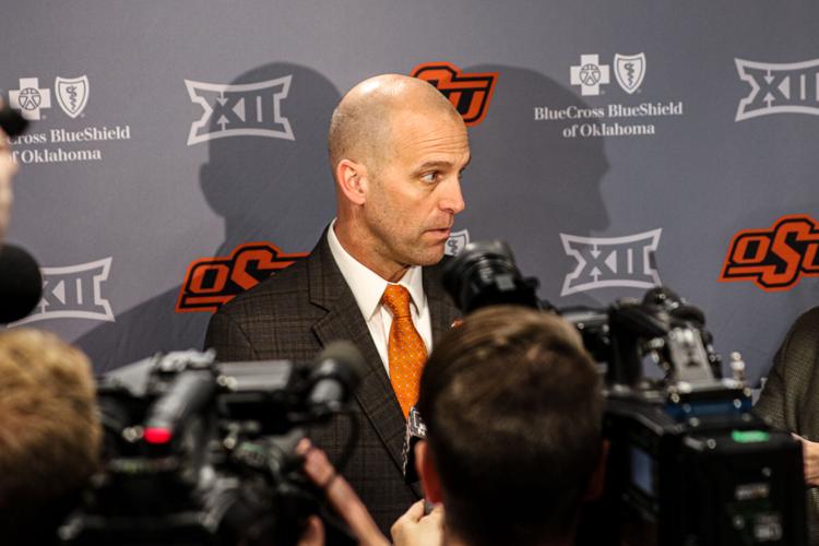 PHOTOS: OSU introduces Steve Lutz as coach | Big 12 Sports | ocolly.com